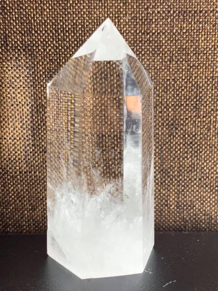 White Quartz with Rare Angel Feather Inclusions. W1, Vintage ...