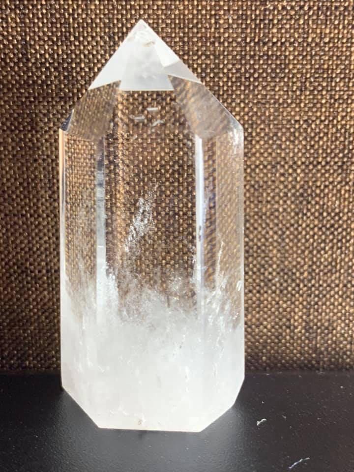 White Quartz with Rare Angel Feather Inclusions. W1, Vintage ...