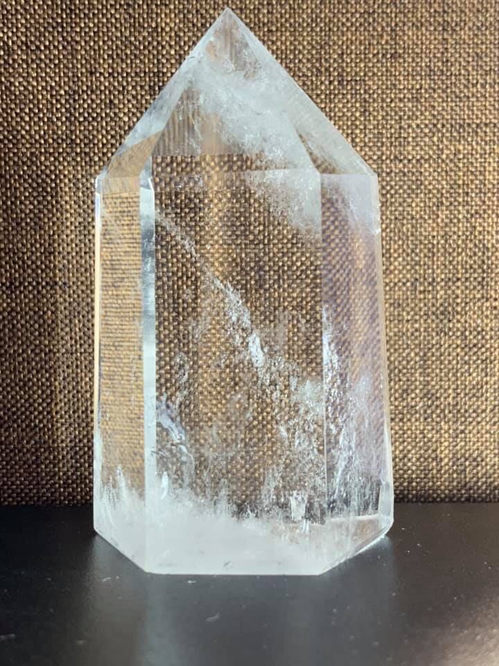 White Quartz with Rare Angel Feather Inclusions. W2, Women's Fashion ...