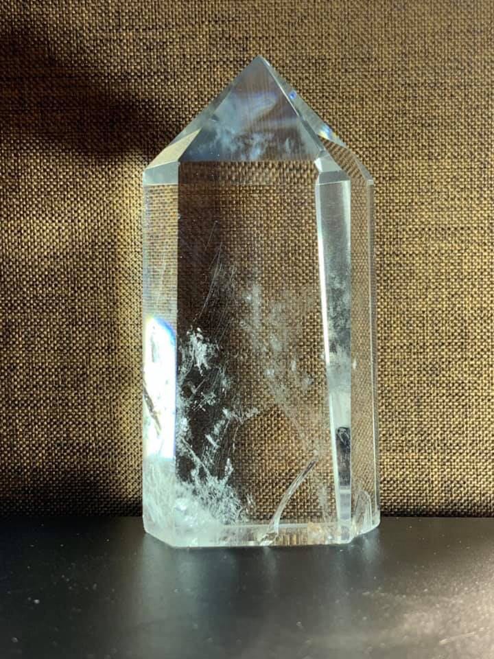 White Quartz with Rare Angel Feather Inclusions. W5, Women's Fashion ...