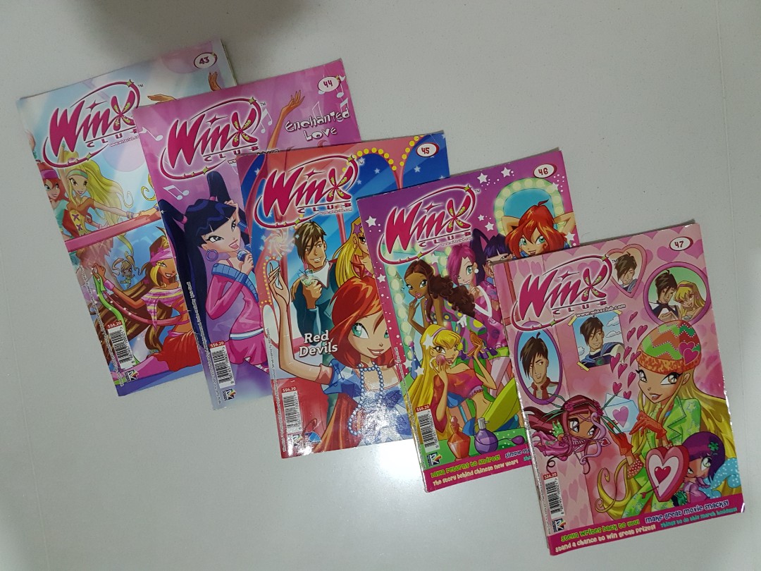 Winx Club Magazines, Hobbies & Toys, Books & Magazines, Fiction & Non ...