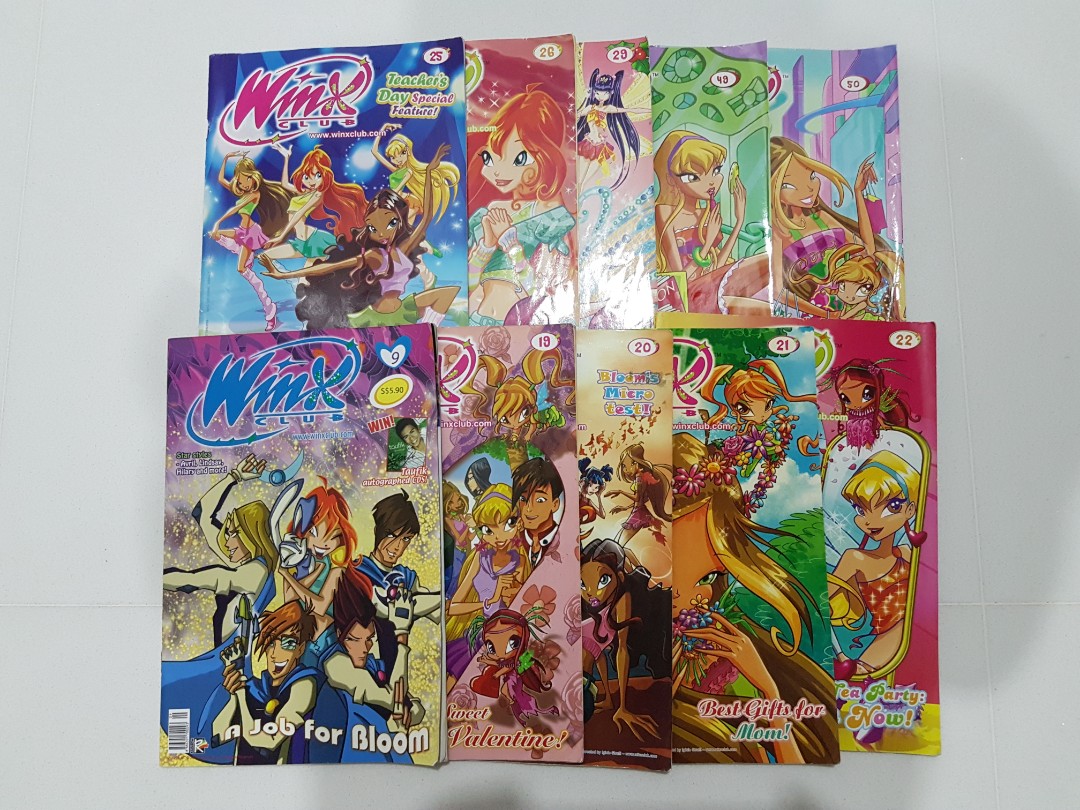 Winx Club Magazines, Hobbies & Toys, Books & Magazines, Fiction & Non ...