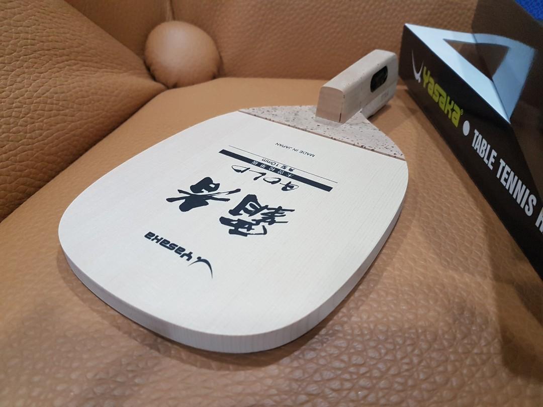 Yasaka Hasha Gold Penhold Table Tennis Racket, Sports Equipment, Sports & Games, Racket & Ball ...