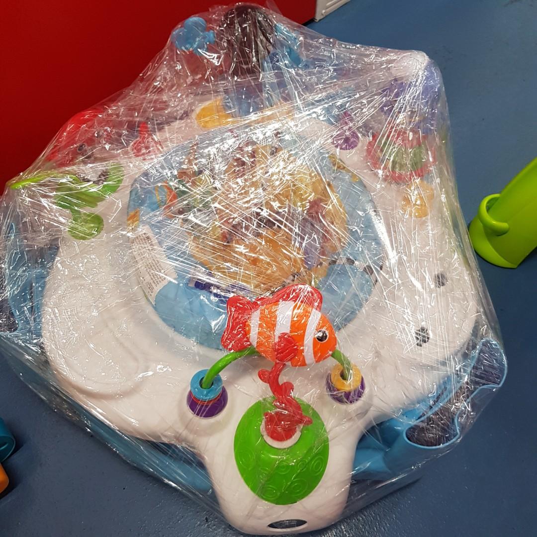 2 in 1 Activity table & bouncer 360 degree turn, Babies & Kids, Infant ...