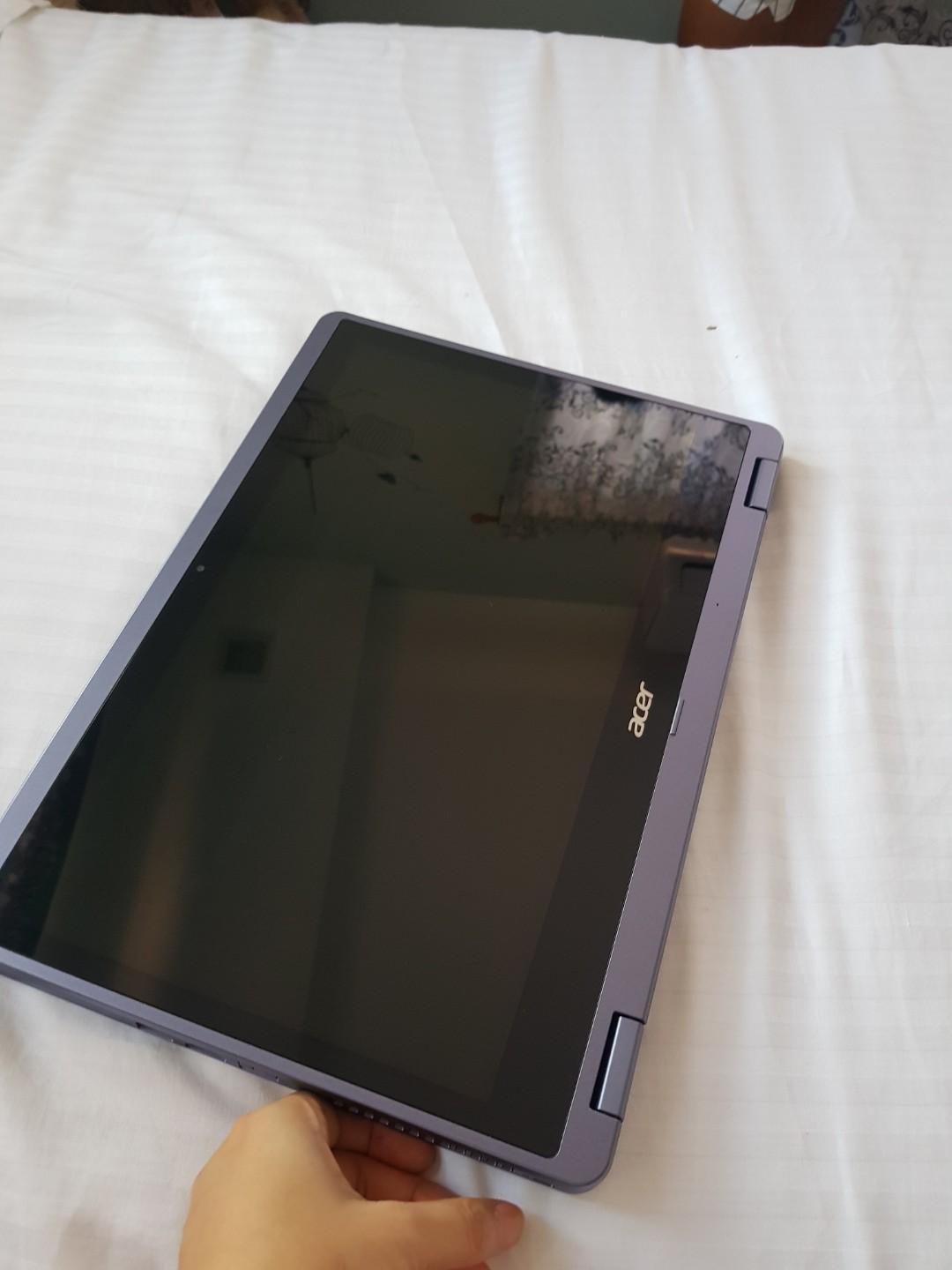 ACER touchscreen, foldable laptop i3 4GB, Computers & Tech, Laptops ...