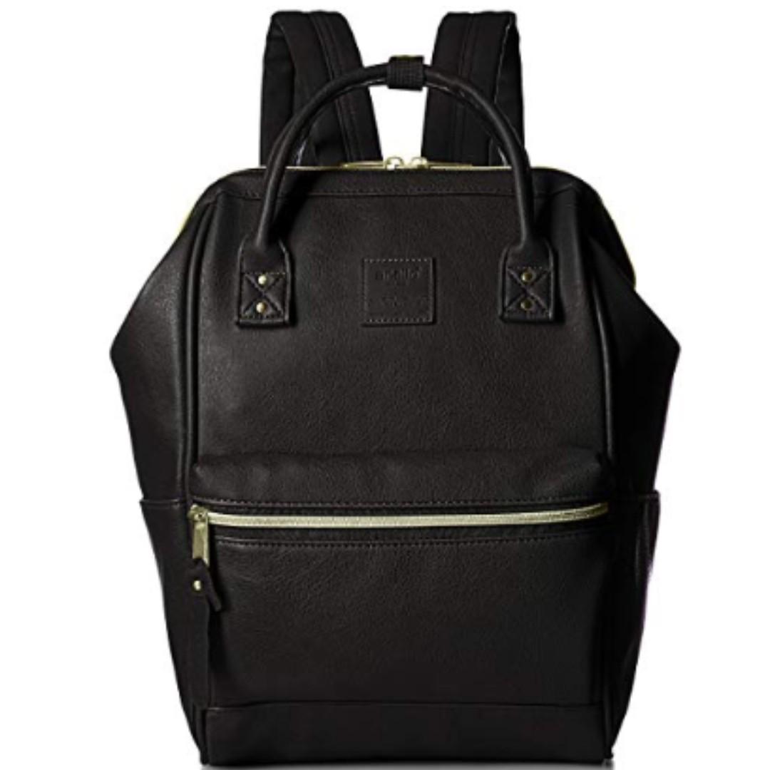 Anello Mini Backpack Black, Women's Fashion, Bags & Wallets, Backpacks ...