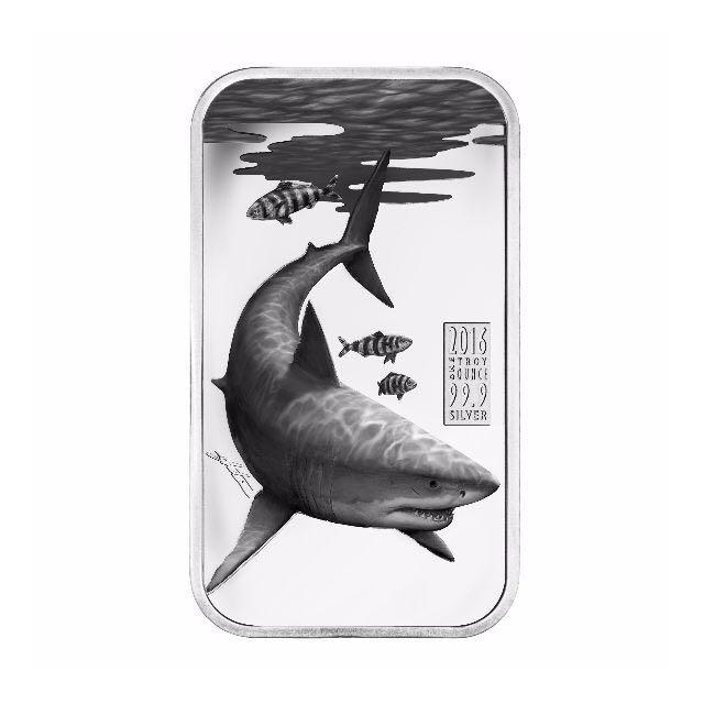 Great White Shark silver coin, Hobbies & Toys, Memorabilia ...