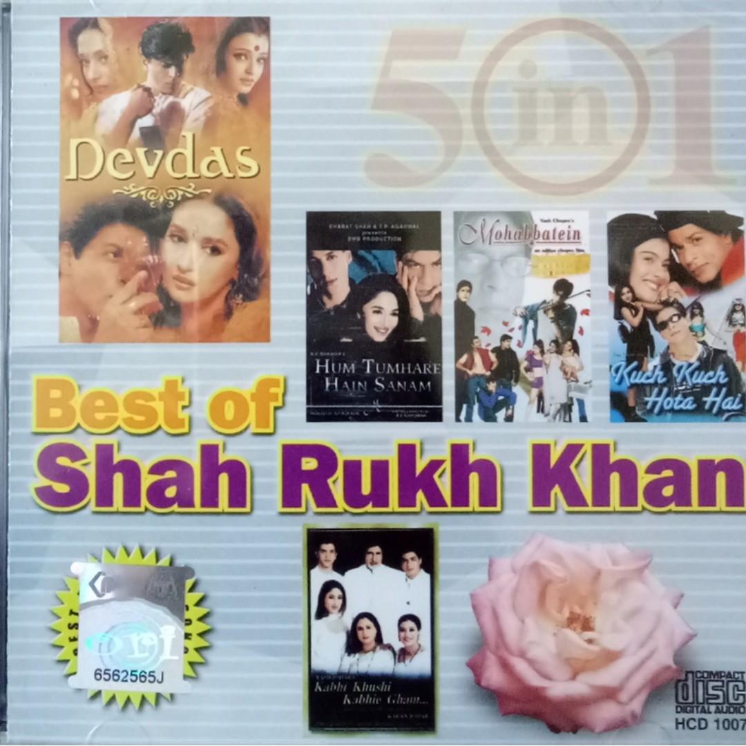 Best Of Shah Rukh Khan 5in1 CD, Hobbies & Toys, Music & Media, CDs & DVDs on Carousell