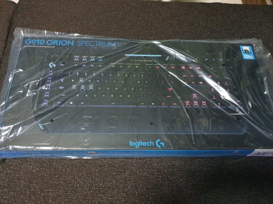[bnib] Logitech G910 Orion Spectrum Gaming Keyboard Computers And Tech Parts And Accessories