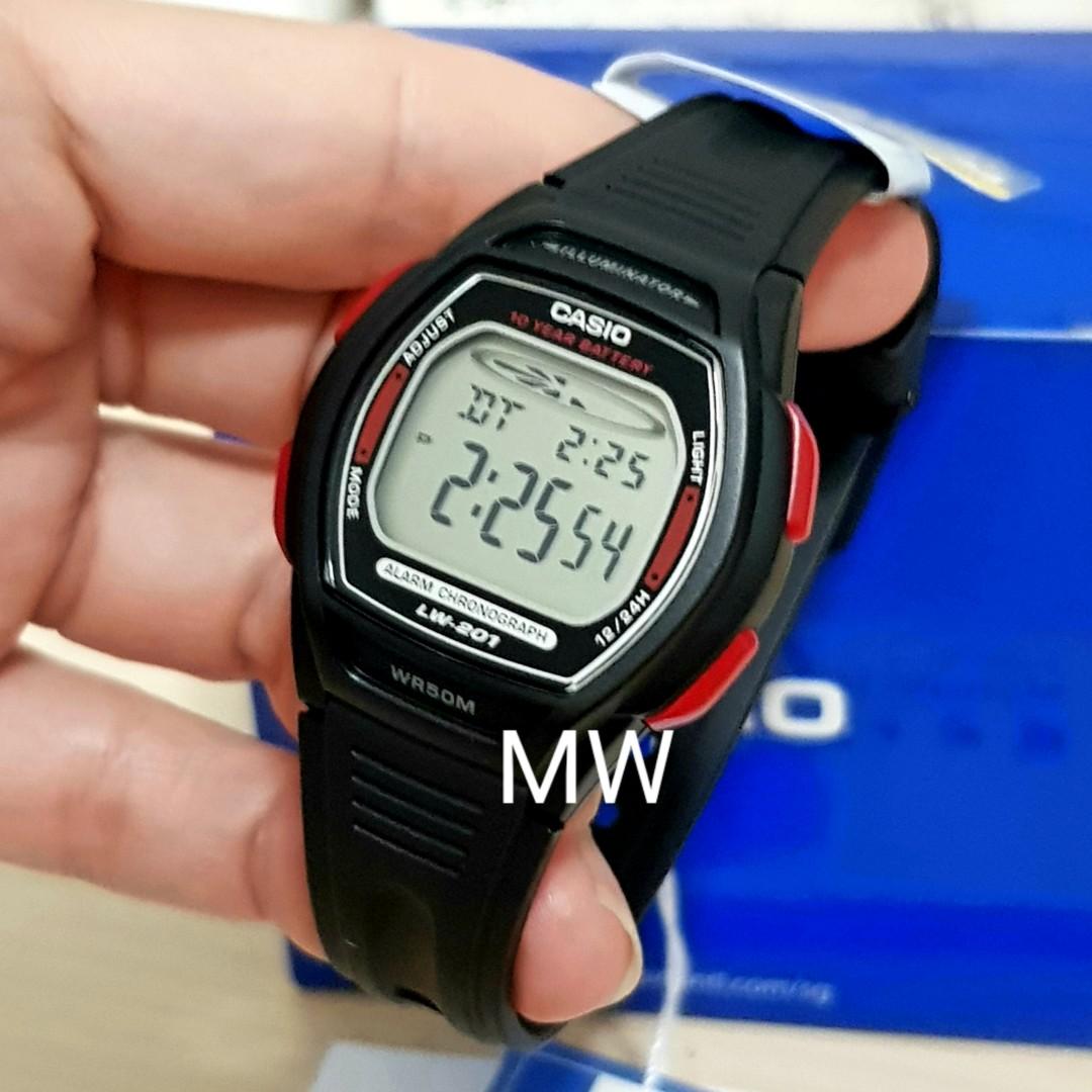 Casio original kids resin digital watch lw201 brand new, Mobile Phones ...