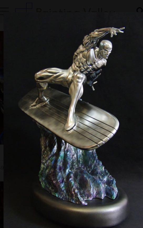 Custom Bushi Collector Silver Surfer 1/4 Statue Kit, Hobbies & Toys ...