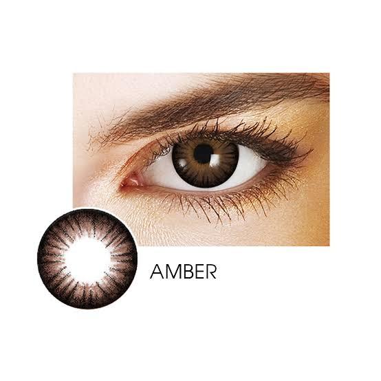 E.O. Contact lens flexwear Adore (amber shade), Beauty & Personal Care ...