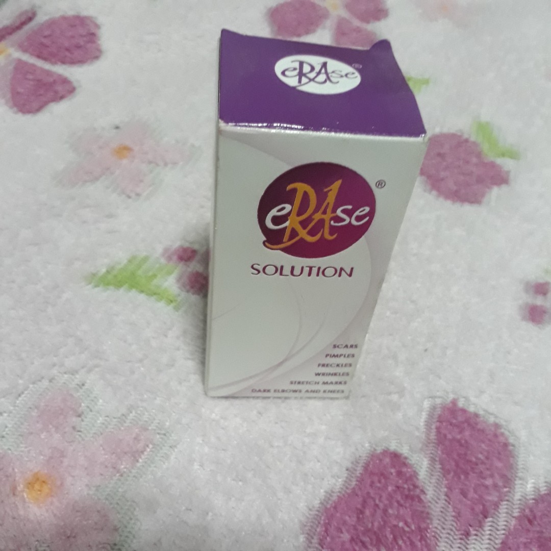 Erase Solution, Beauty & Personal Care, Face, Face Care on Carousell