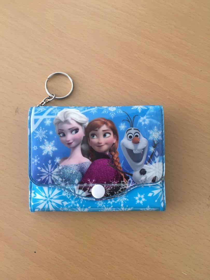 Frozen wallet (trifold), Babies & Kids, Babies & Kids Fashion on Carousell