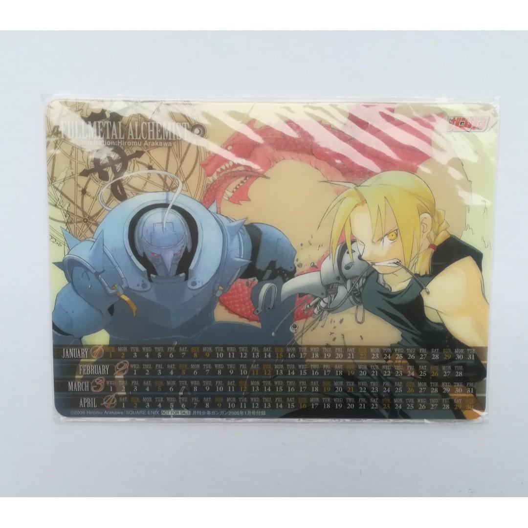 Fullmetal Alchemist x Gangan Comics - Edward Elric & Alphonse Elric - Mousepad, Hobbies & Toys ...