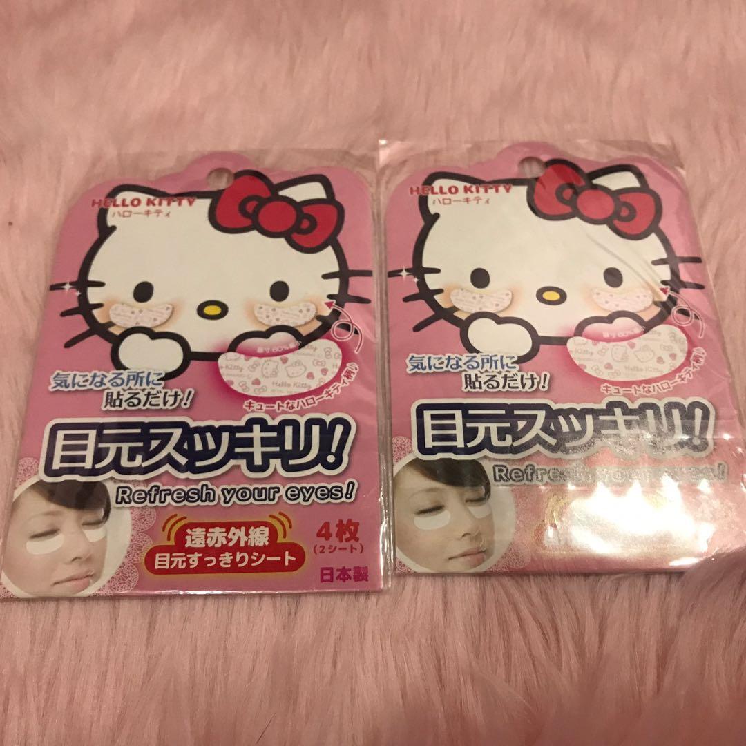 Hello Kitty Daiso Eye Patch, Health & Nutrition, Medical Supplies ...