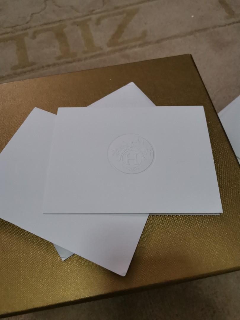 HERMES - Authentic Envelope Message Cards., Luxury, Accessories on ...