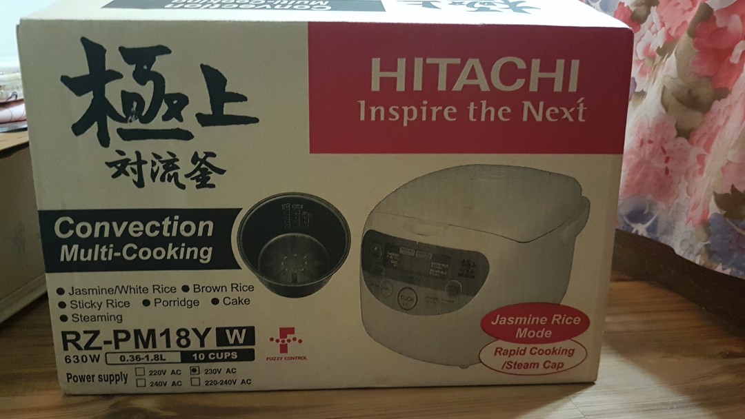 Hitachi Rice Cooker, TV & Home Appliances, Kitchen Appliances, Cookers ...