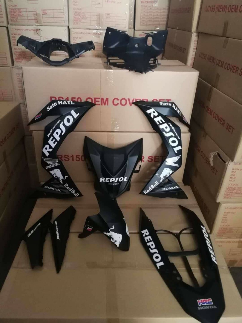 Honda Rs 150 CoverSet Yamaha Sniper Uma Racing Yamaha Spark Lc 135 Nova ...