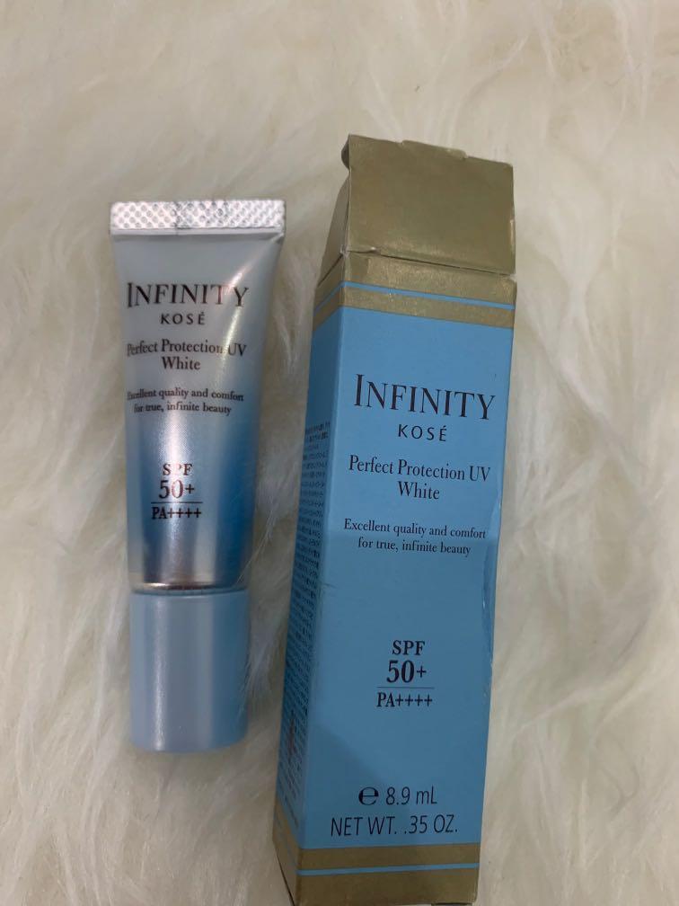 Kose Infinity perfect protection white UV, Kesehatan & Kecantikan, Kulit, Sabun & Tubuh di Carousell