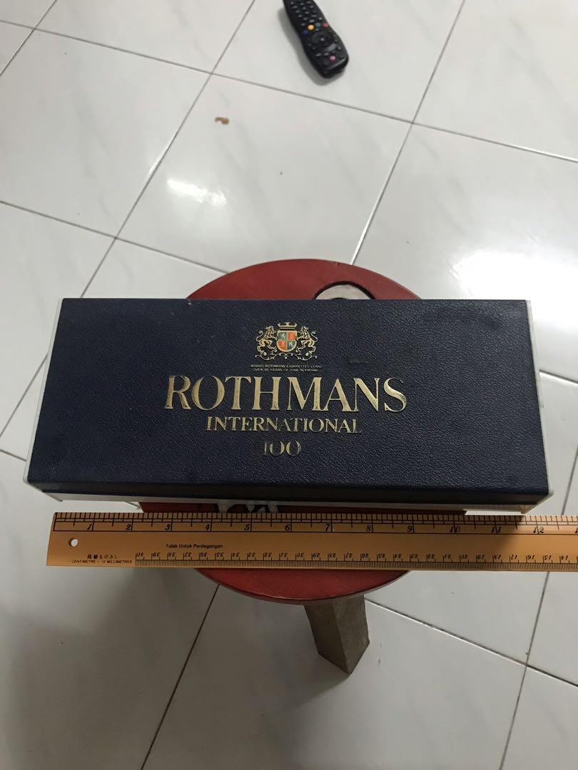 Kotak Rokok Plastik Rothmans, Hobbies & Toys, Collectibles ...