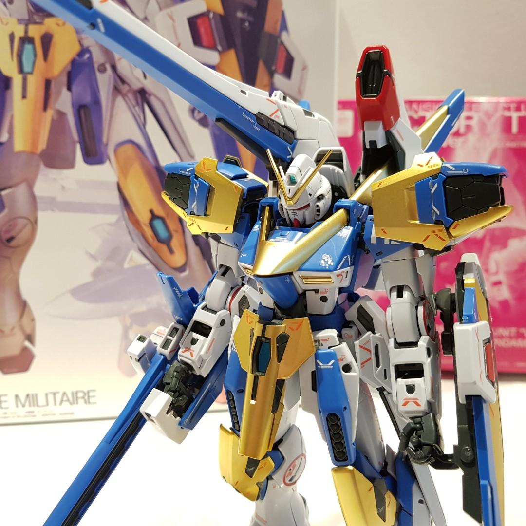 MG Master Grade Victory Two V2 AB Assault Buster Gundam ver. Ka with ...