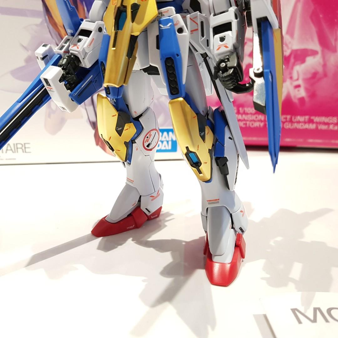 MG Master Grade Victory Two V2 AB Assault Buster Gundam ver. Ka with ...