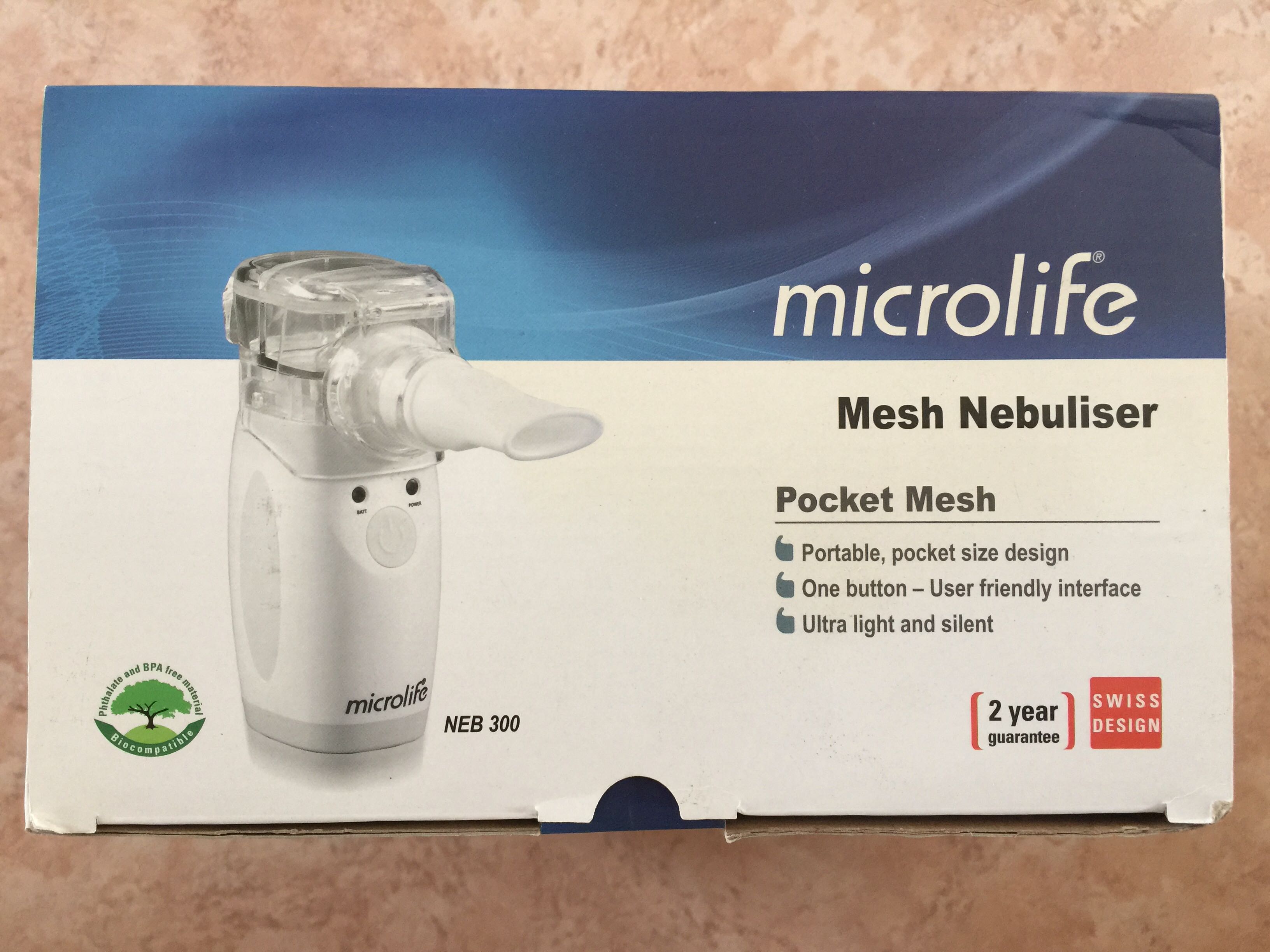 Microlife Mesh Nebuliser, Health & Nutrition, Health Monitors ...