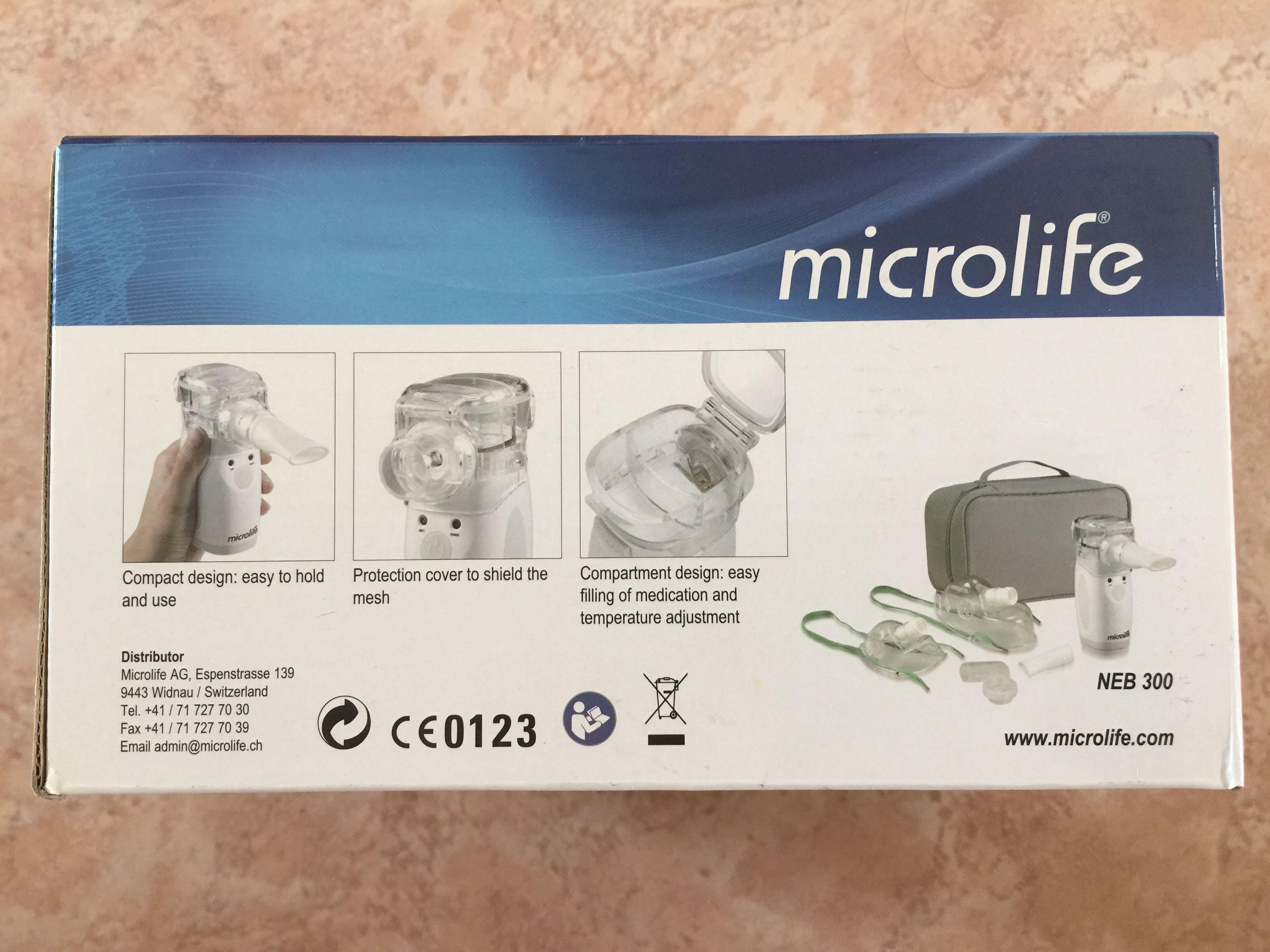 Microlife Mesh Nebuliser, Health & Nutrition, Health Monitors ...