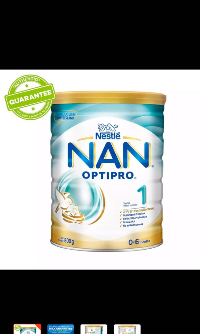 Nan Optipro 1 800g, Babies & Kids, Nursing & Feeding, Weaning & Toddler ...