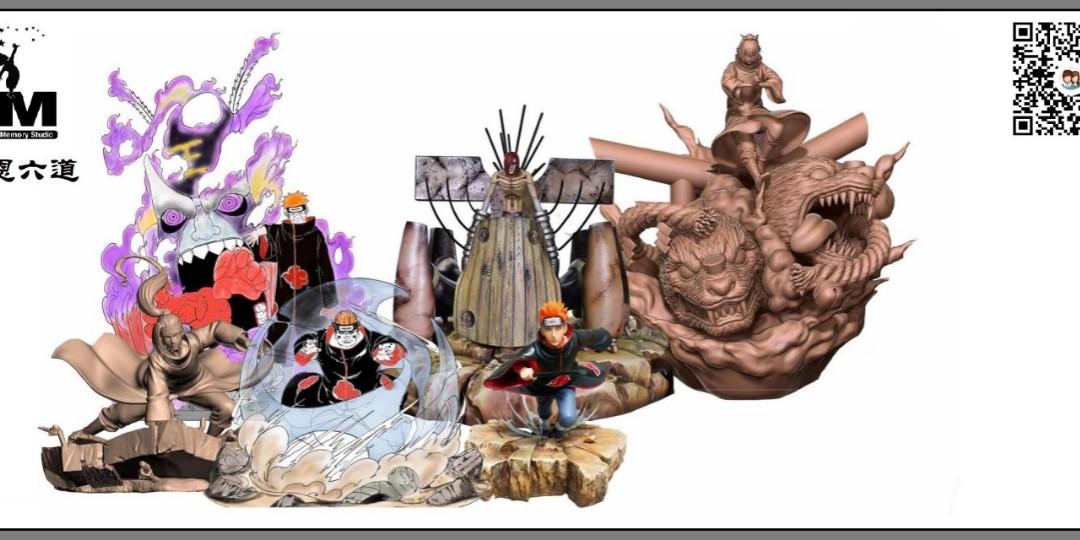 [READY STOCK] IM STUDIO Naruto Shippuden Statue Yahiko Six Paths Of ...
