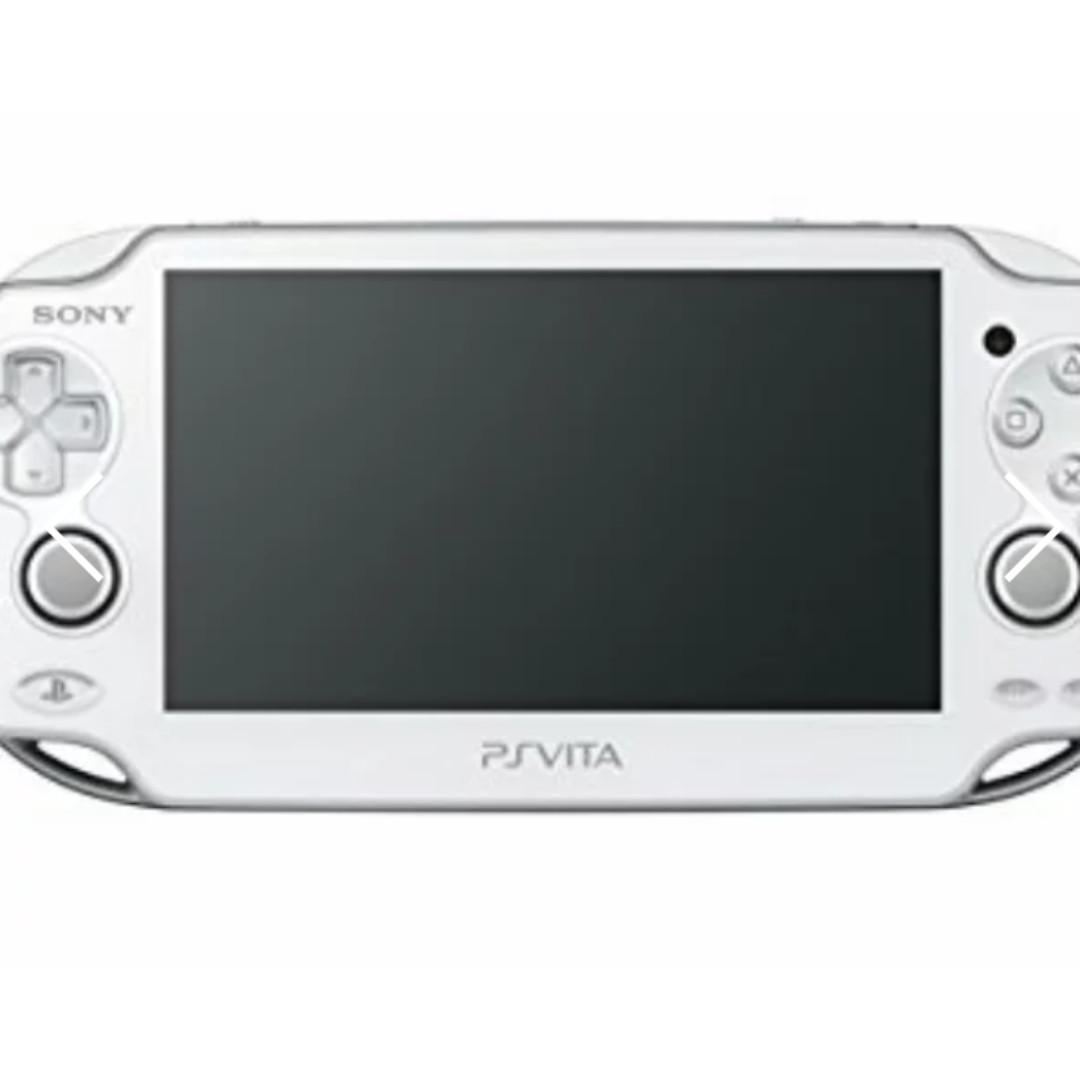 PSP Vita white, Video Gaming, Video Game Consoles, PlayStation on Carousell