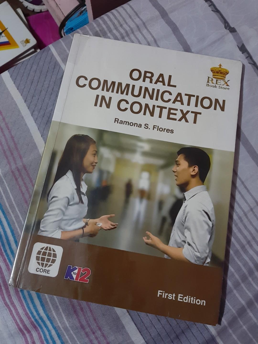 REX ORAL COMMUNICATION IN CONTEXT, Hobbies & Toys, Books & Magazines ...