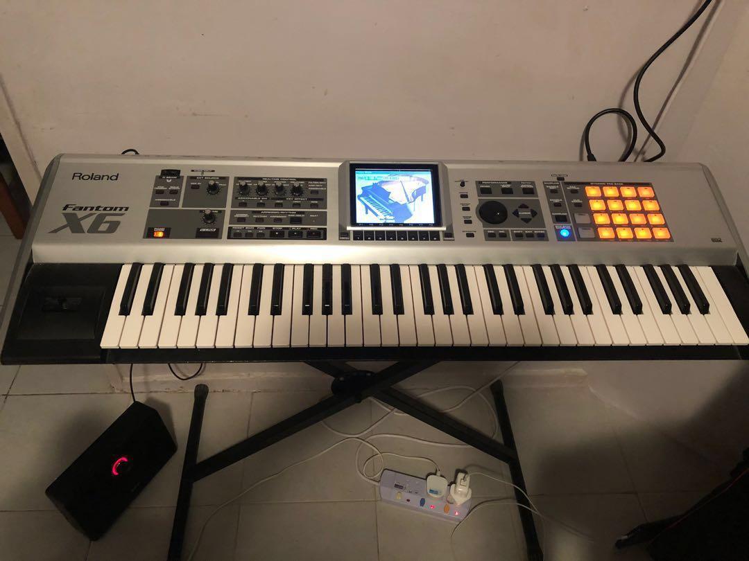 Roland fantom X 6, Hobbies & Toys, Music & Media, Musical Instruments ...