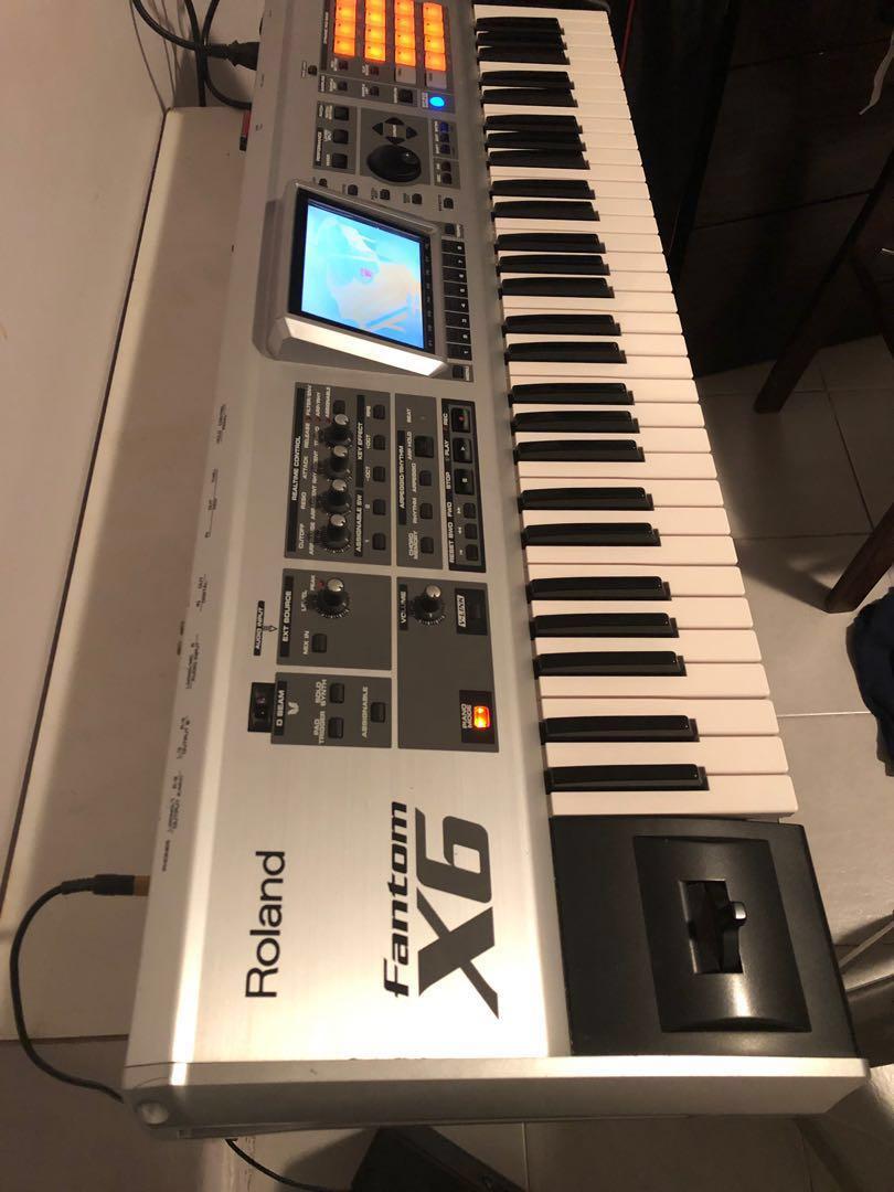 Roland fantom X 6, Hobbies & Toys, Music & Media, Musical Instruments ...