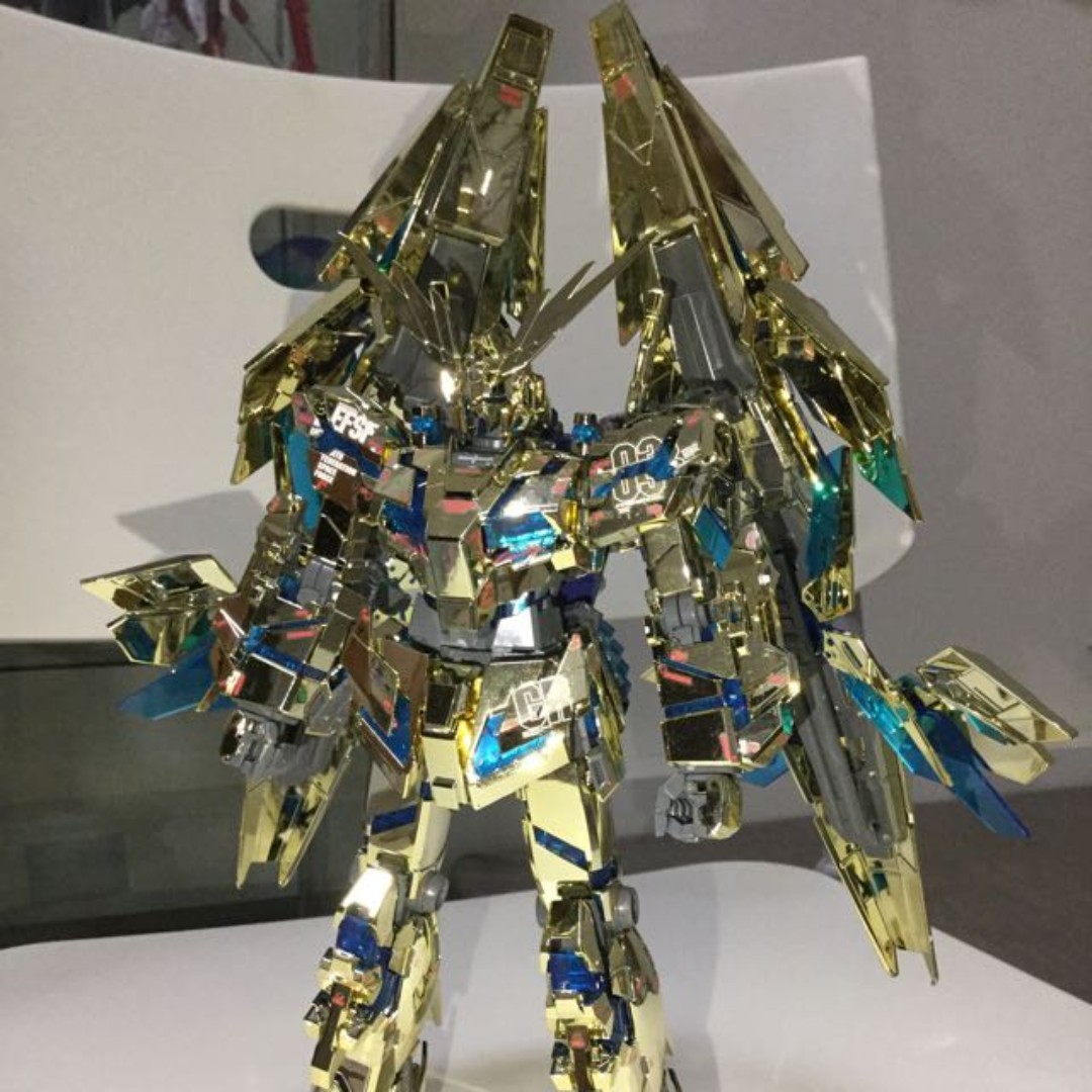 rx-0 unicorn gundam 03 phenex (gold coating) edition MG 1/100, Hobbies ...
