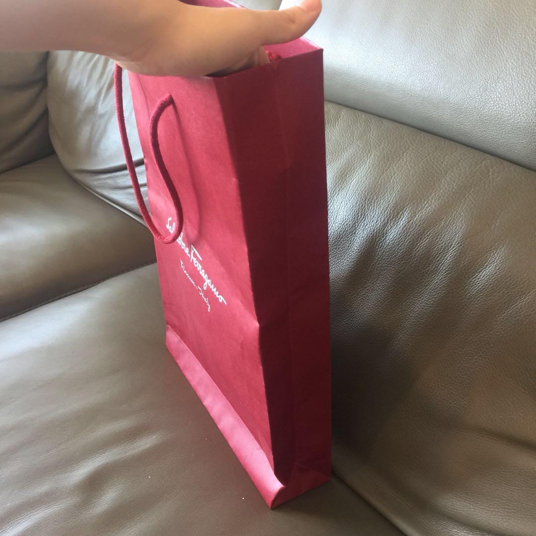 Salvatore Ferragamo Paper Bag ( Flat ), Everything Else, Others on ...