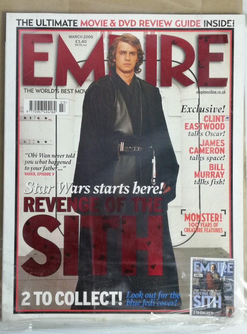 Star wars empire magazine 2005 sith, Hobbies & Toys, Books & Magazines ...