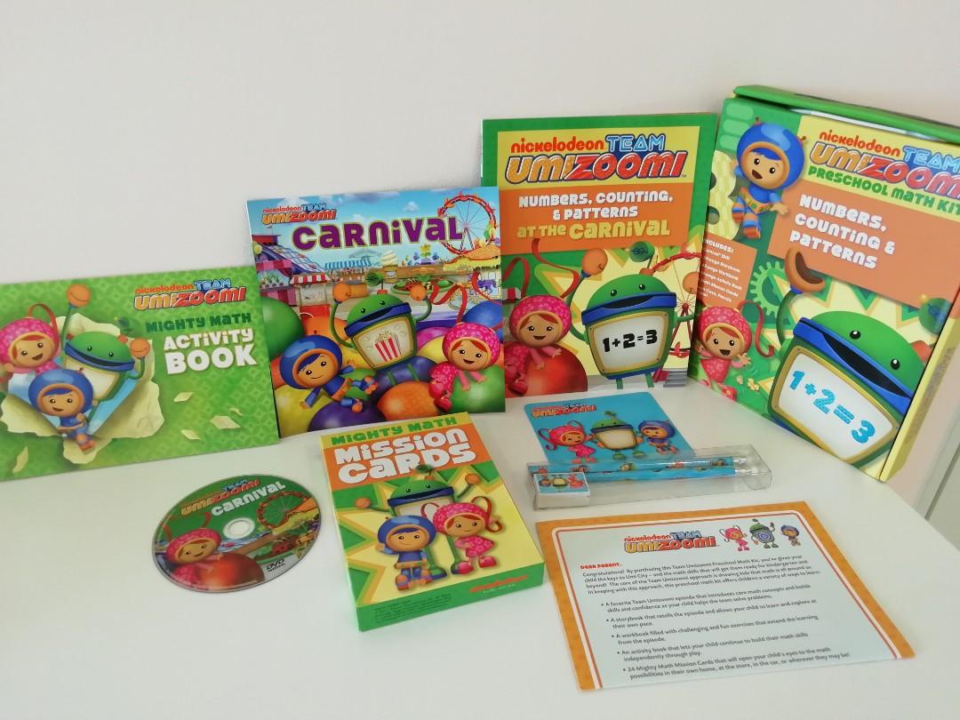 Team Umizoomi Nickelodeon Pre School Math Learning Full Kit with ...