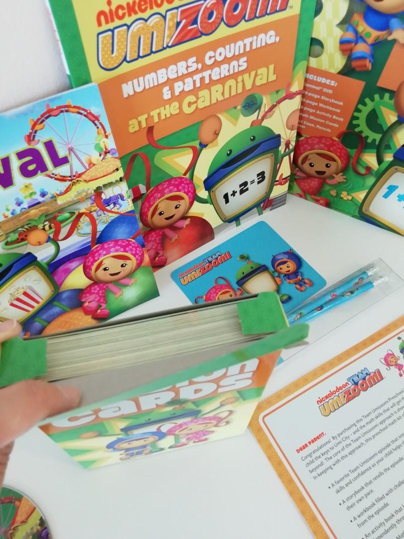 Team Umizoomi Nickelodeon Pre School Math Learning Full Kit with ...