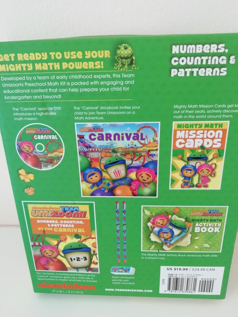 Team Umizoomi Nickelodeon Pre School Math Learning Full Kit with ...