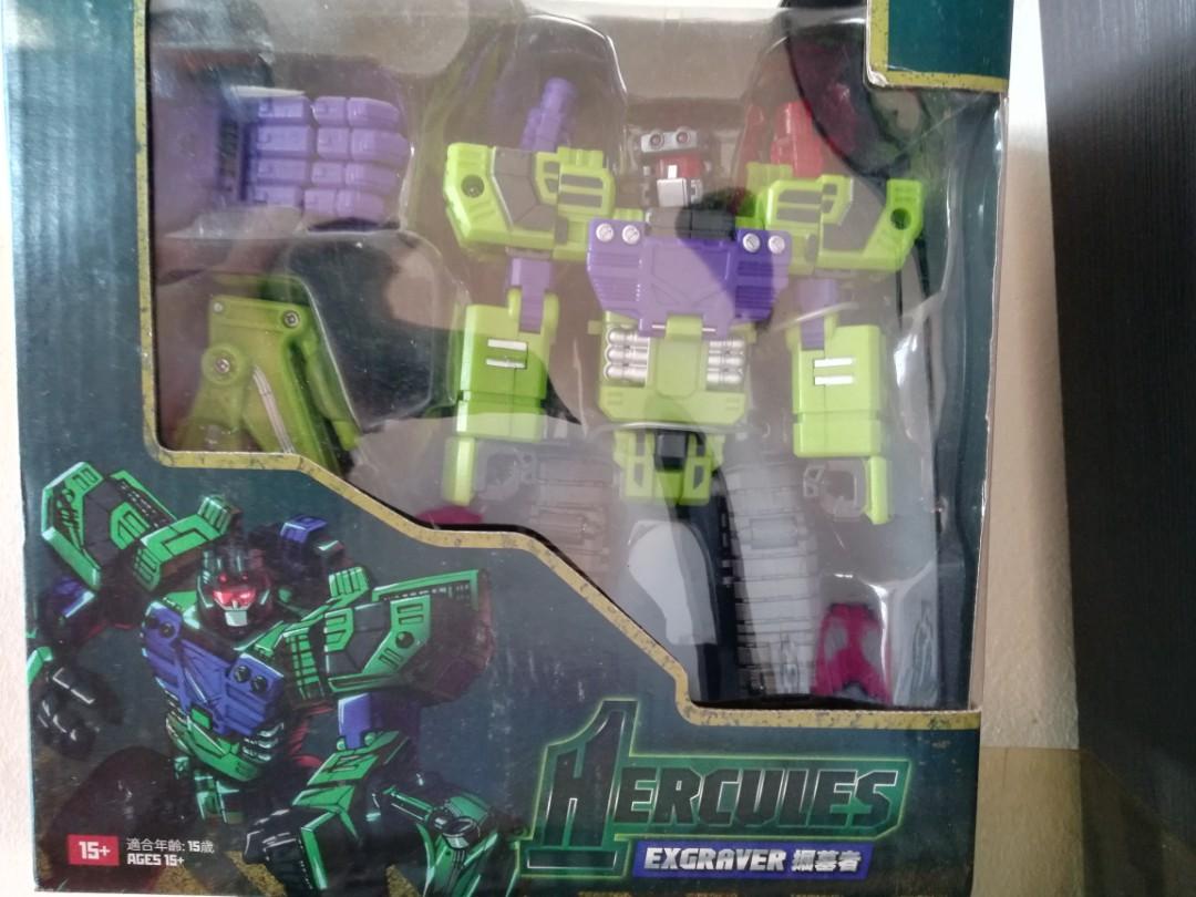 Transformers TFC Hercules Exgraver, Hobbies & Toys, Toys & Games on ...