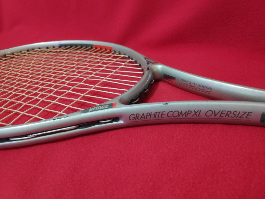 Vintage Prince Graphite Comp tennis racket, Sports Equipment, Sports ...