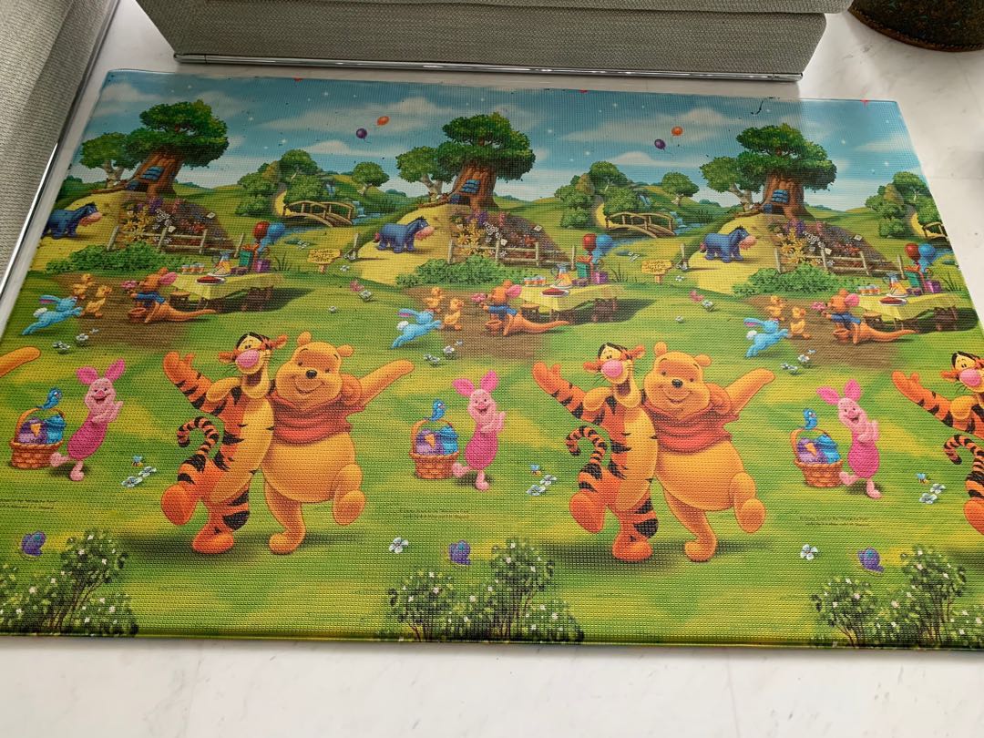 Winnie the Pooh Playmat, Hobbies & Toys, Toys & Games on Carousell