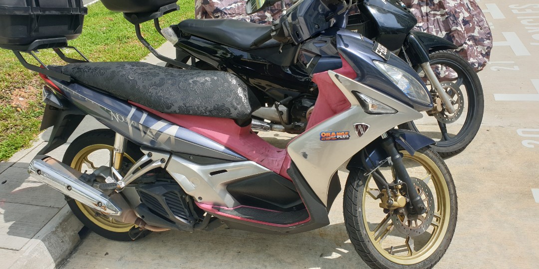 Yamaha Nouvo 135 COE 06/19, Motorcycles, Motorcycles for Sale, Class 2B ...