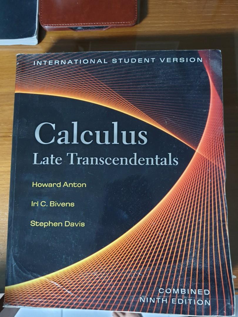 Calculus late transcendentals 9th edition, Hobbies & Toys, Books ...