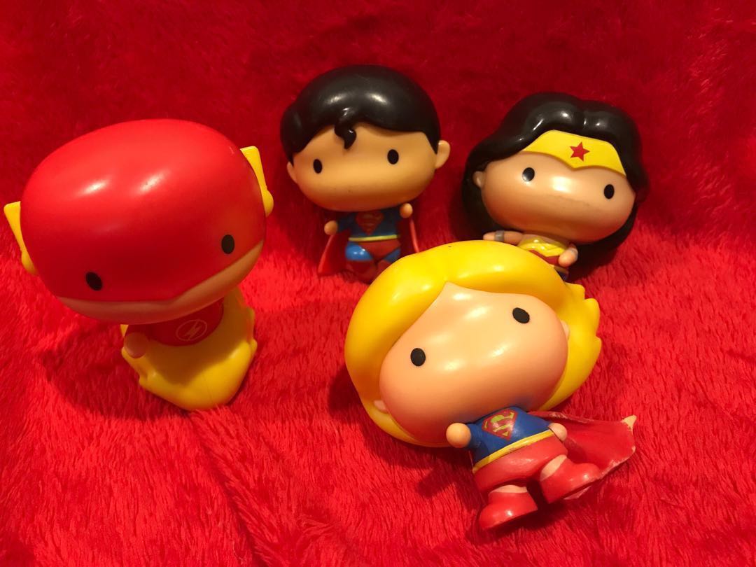 DC JUSTICE LEAGUE JOLLIBEE FLASH SUPERGIRL SUPERMAN WONDER WOMAN ...