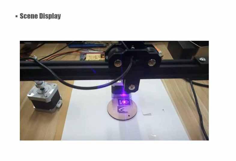 DIY Desktop Drawing Laser Engraving Machine (BLACK) 2500MW LASER HEAD ...