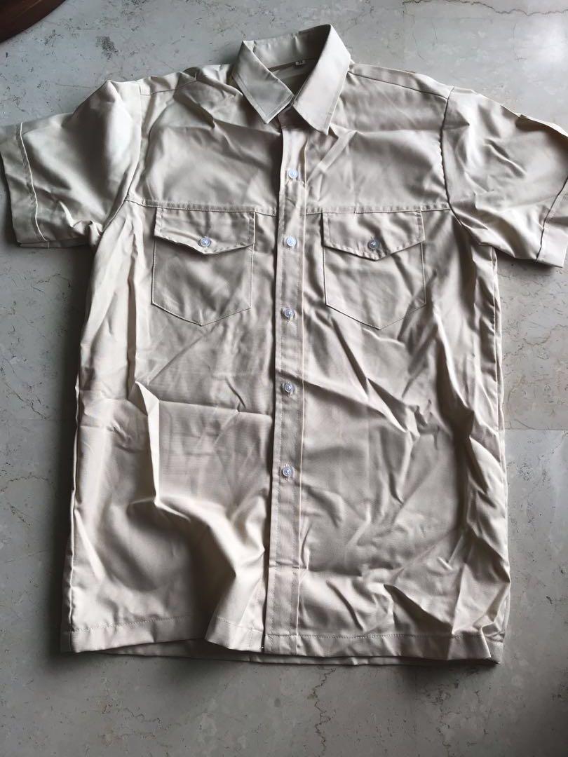 HCI school uniform, Men's Fashion, Tops & Sets, Formal Shirts on Carousell