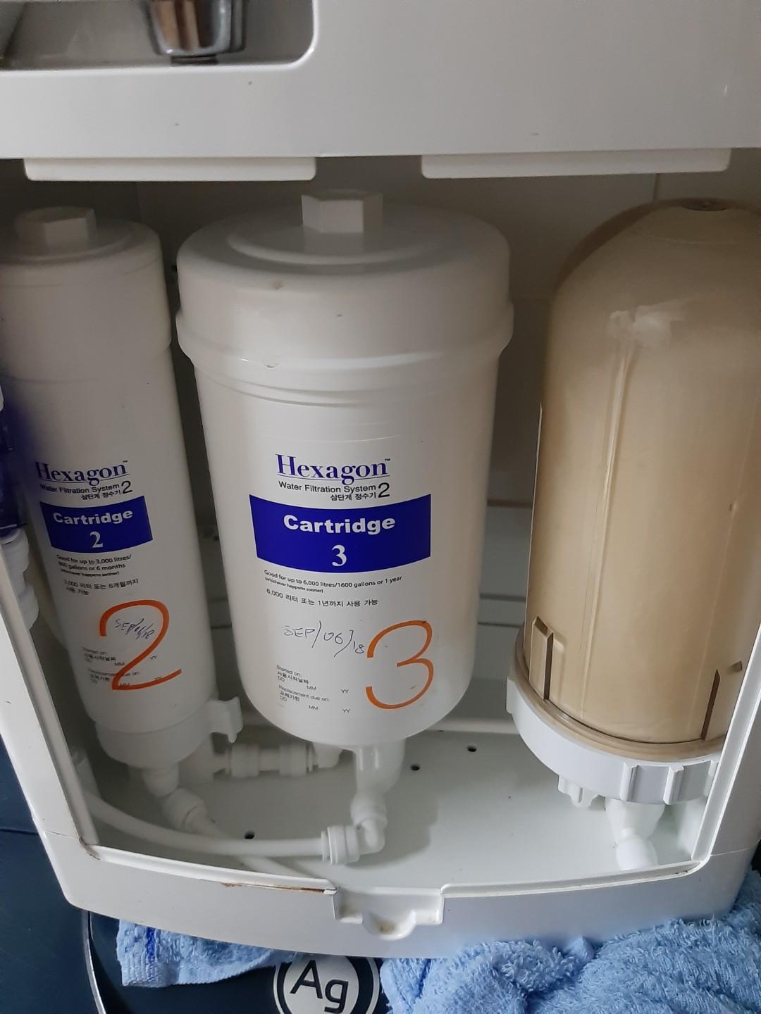 Hexagon Water Filtration System, TV & Home Appliances, Kitchen ...